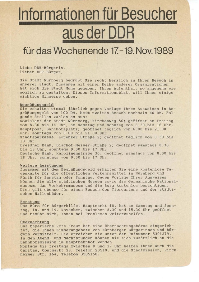 Datei:Information für Besucher aus der DDR 1989.pdf – FürthWiki